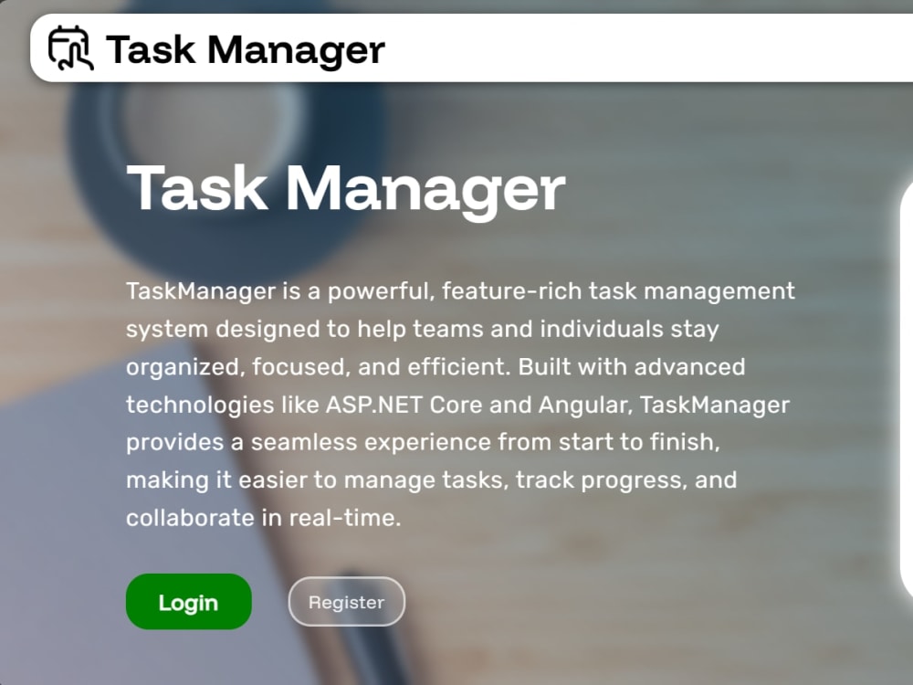 A modern Full-Stack webapp built using angular and ASP.NET | Upwork