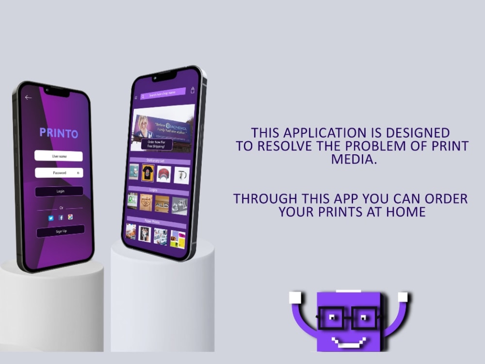 App Design And Branding Of Service | Upwork