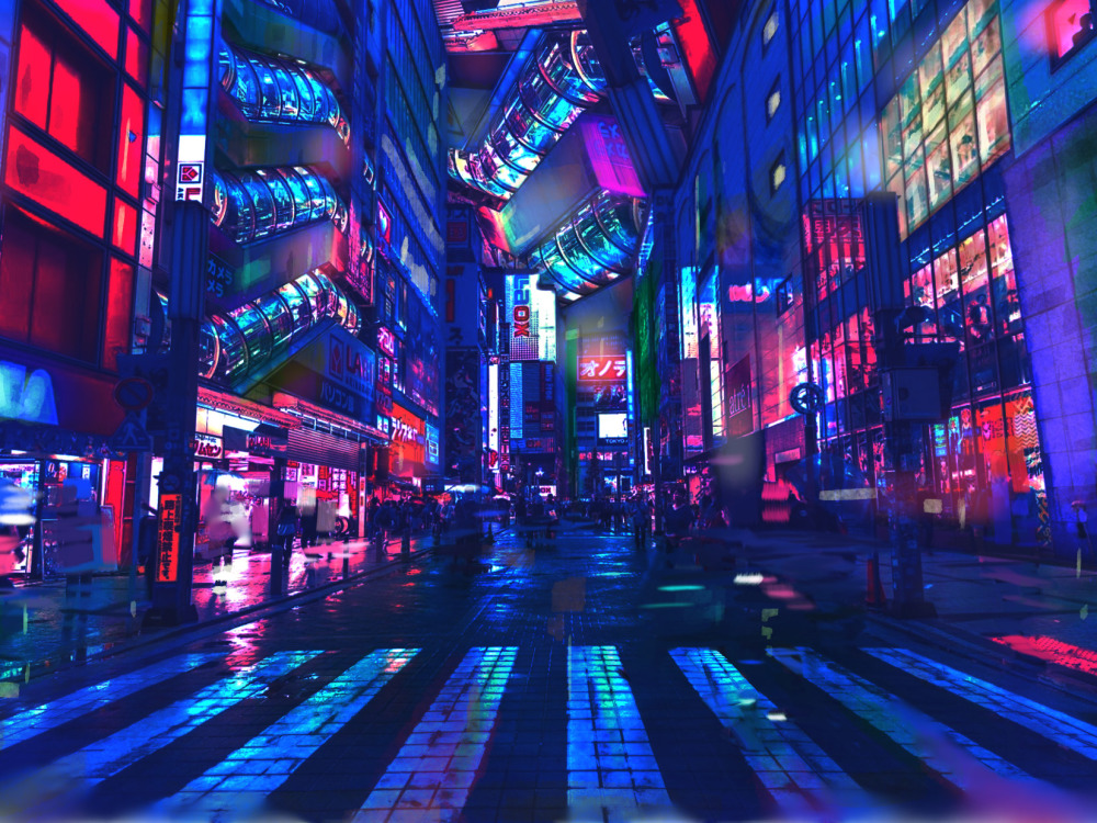 A detailed anime character in background setting | Upwork