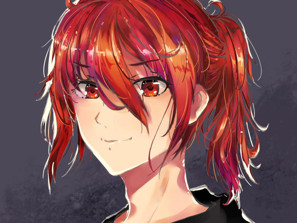 A detailed anime character in background setting | Upwork