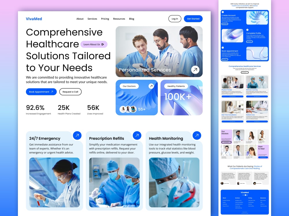 High-Converting Landing Pages | Sleek Landing Page Design | Upwork