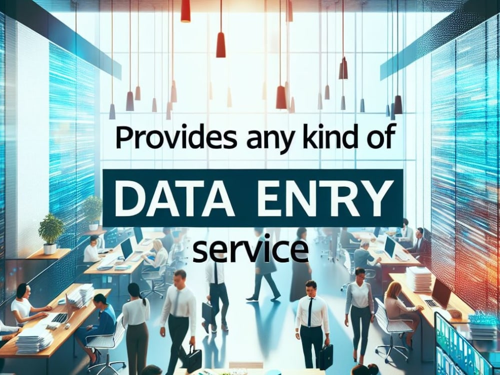 Any kind of data entry help! | Upwork