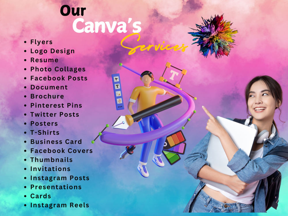 Super Star Canva Designer for Canva Design Projects | Upwork