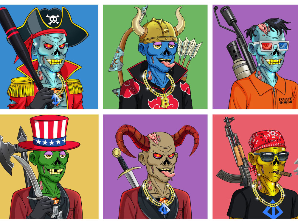 An Amazing NFT Characters for 1k 5k 10k Collection with Metadata | Upwork