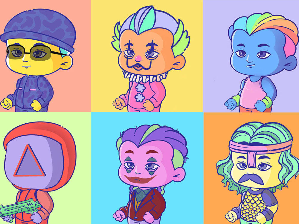 An Amazing NFT Characters for 1k 5k 10k Collection with Metadata | Upwork