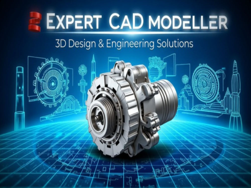 A fantastic 3d model and assemblies, 3d printing services and many more ...