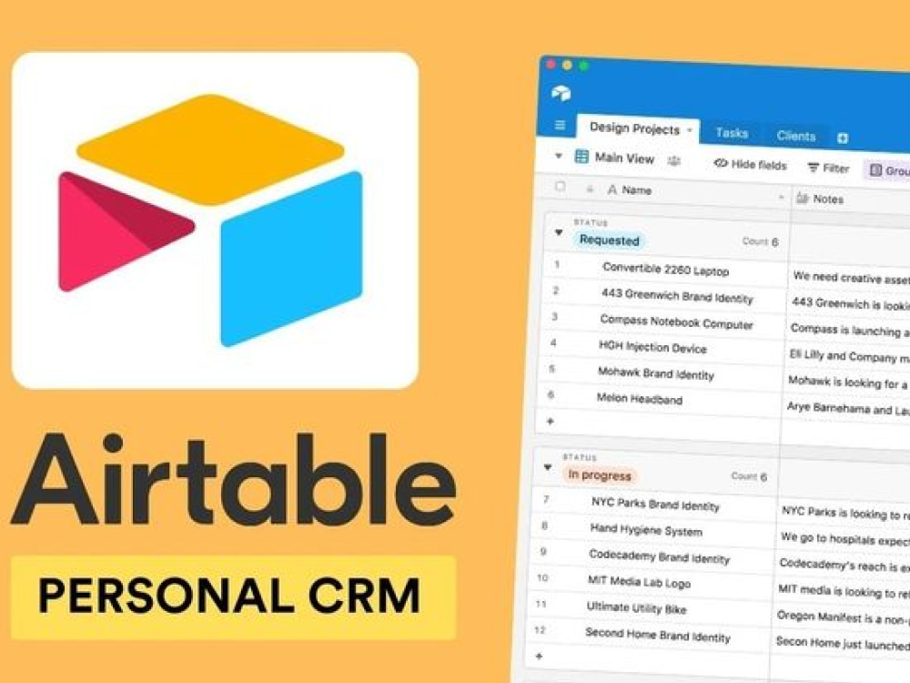 An Airtable setup with AI and integrations customize to your needs | Upwork