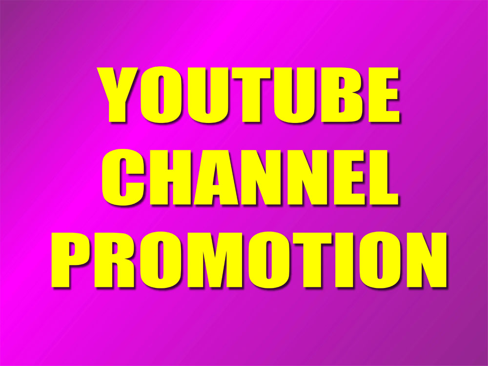 Non drop YouTube Subscribers Via YouTube Channel Promotion and ...