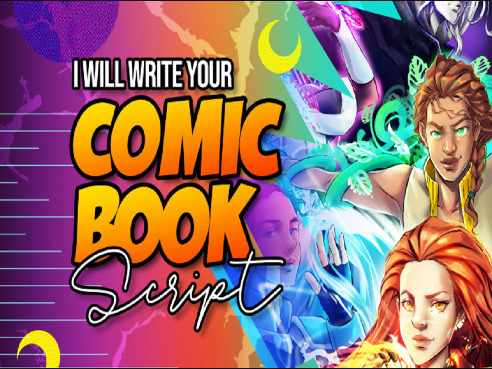 Your Character and Comic book script/ scriptwriting | Upwork