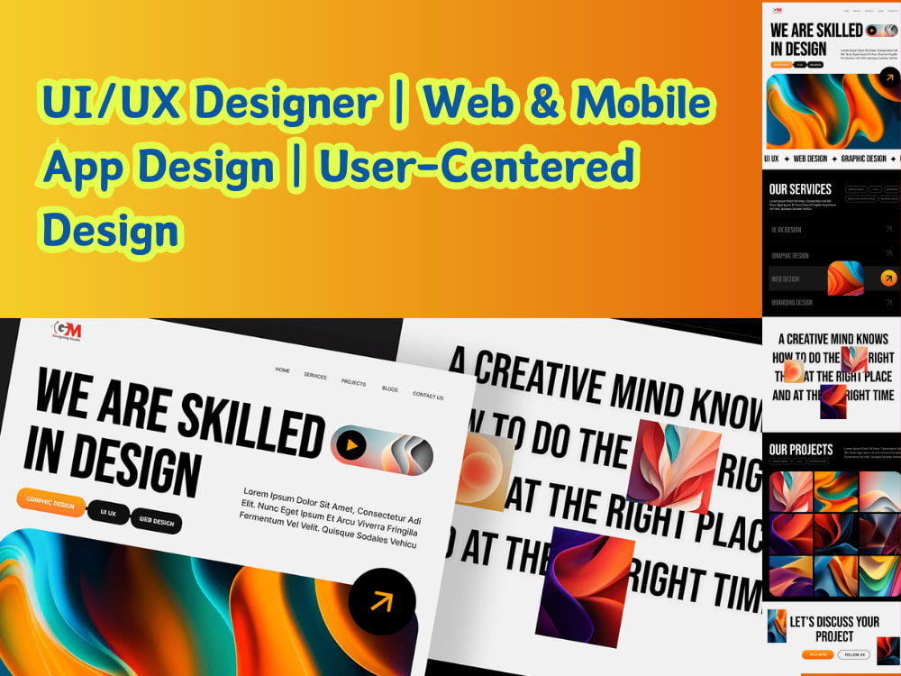 UI/UX Designer | Web & Mobile App Design | User-Centered Design | Figma | Upwork