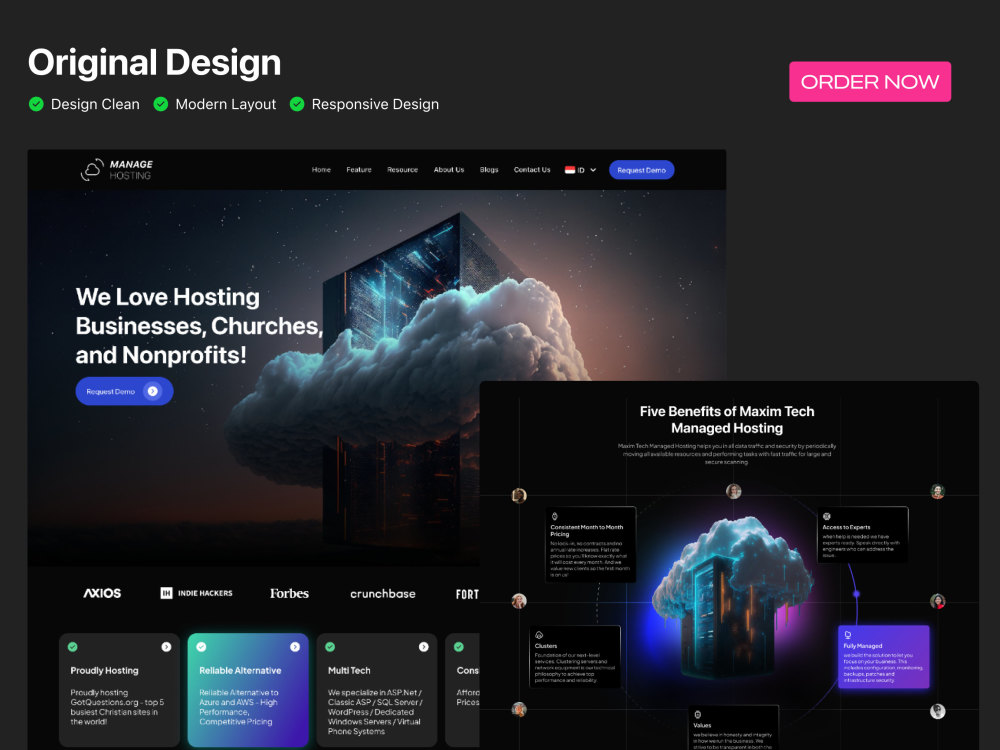 Build responsive design UI/UX Website Landing Pages | Upwork