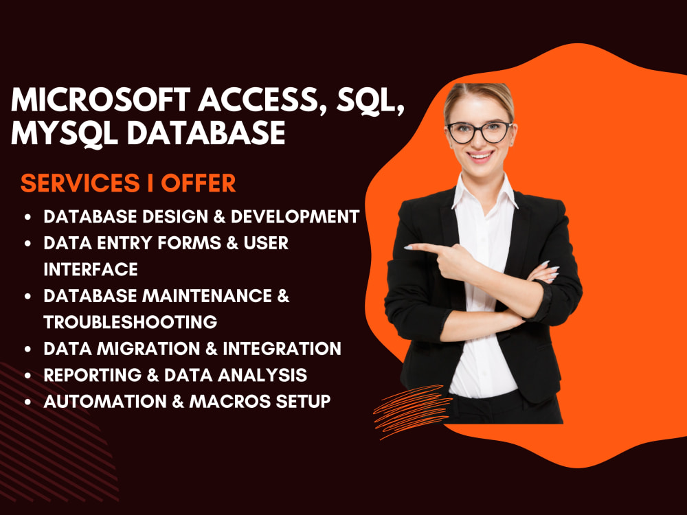Visual basic net projects with access, sql, mysql database | Upwork