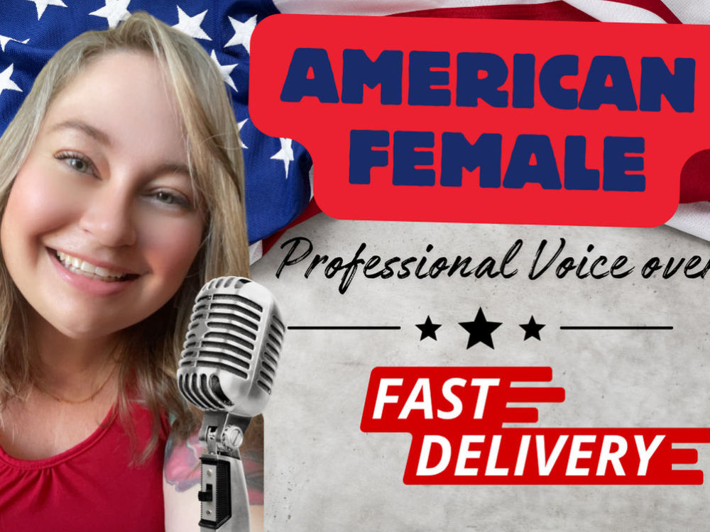 A professional female voiceover for your YouTube channel | Upwork