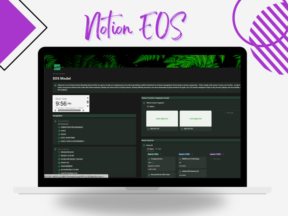 Notion workspace, Notion Template, Notion workflows and project ...