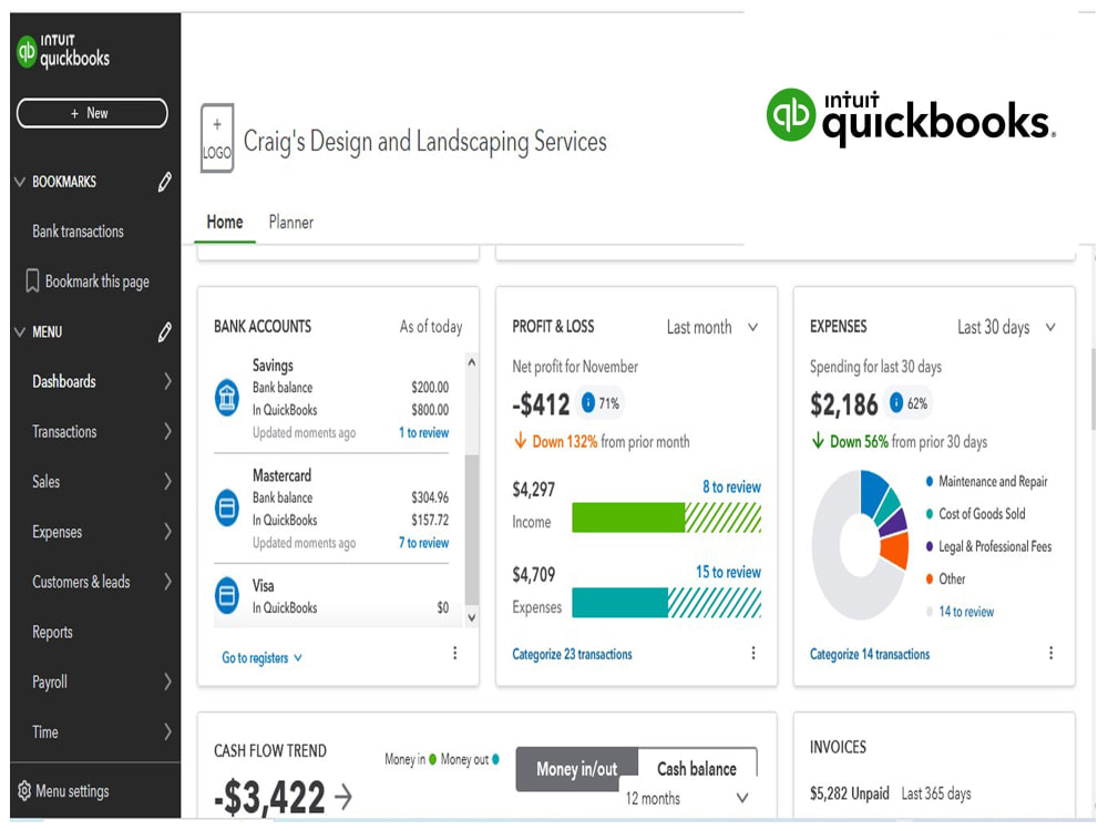 Intuit quickbooks XERO Bookkeeping Bookkeeper Bank reconciliation Tax ...