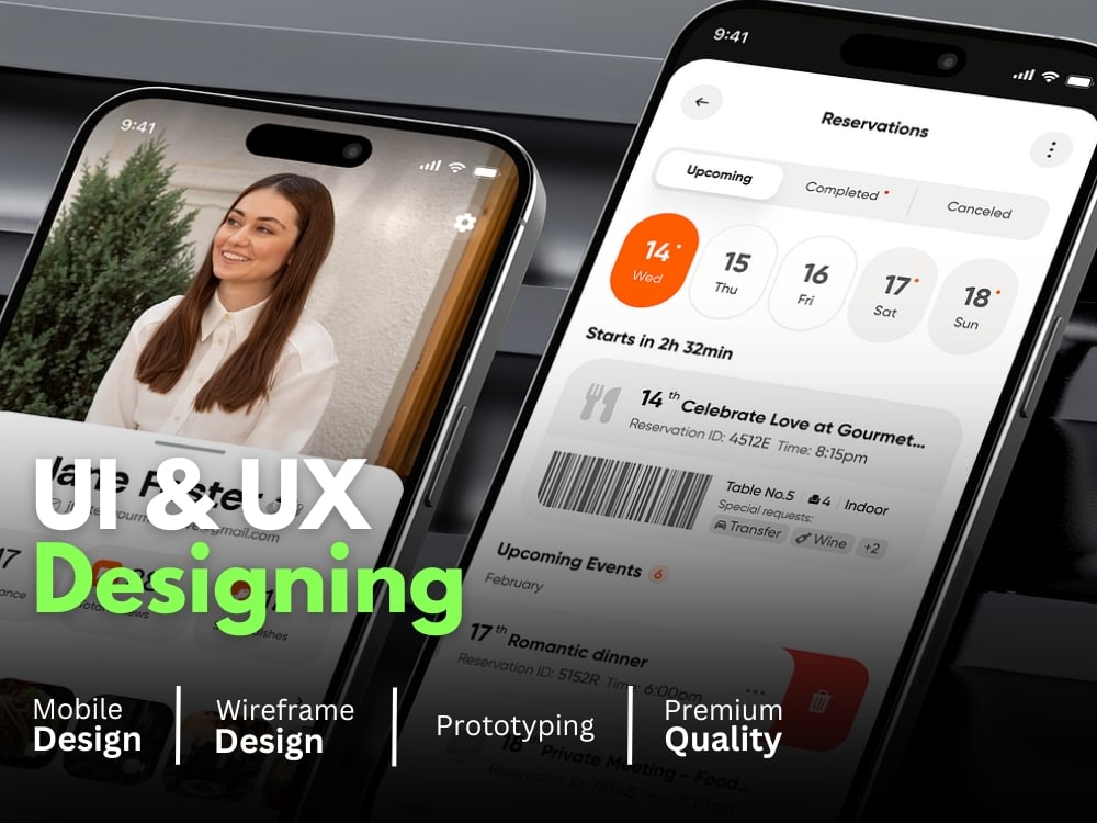 Figma Wireframe UI UX | Mobile UI UX Design | UI UX designer | Web UI UX | Upwork