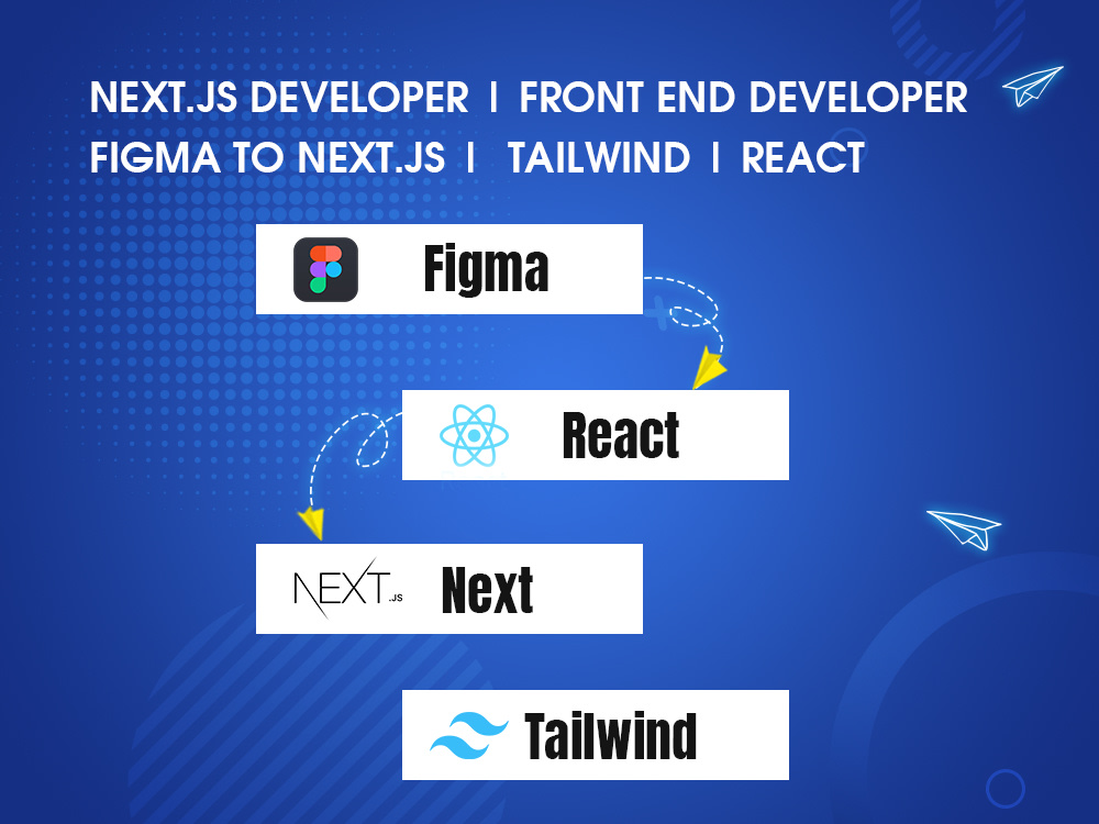 Next.js Developer | Front End Developer | Figma to Next.js / Tailwind / | Upwork