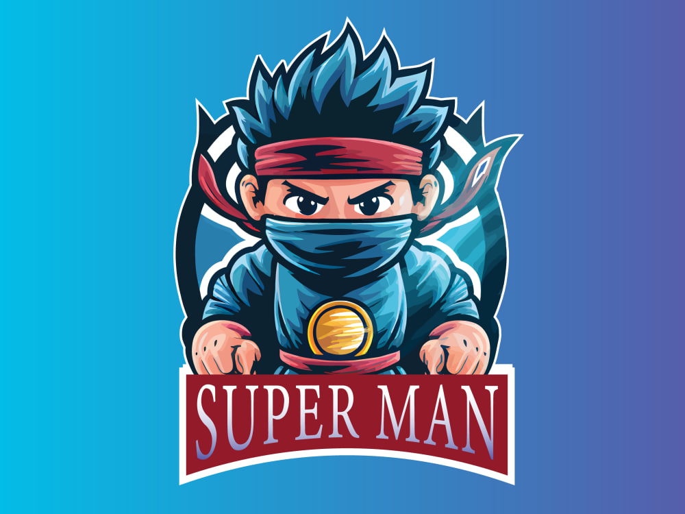 Unique Mascot logo design | Upwork