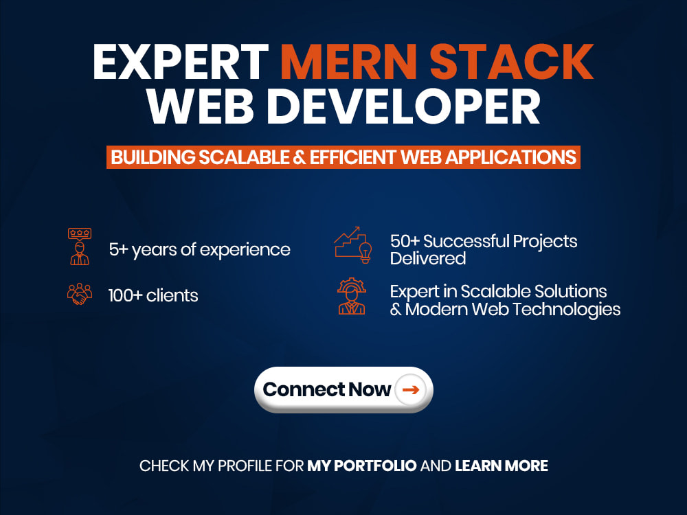 Expert MERN Stack Web Developer | MEAN Stack Developer | React.js | Node.js | Upwork
