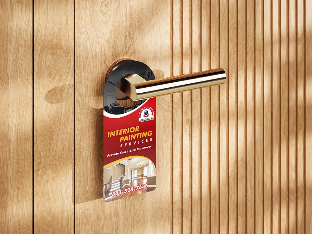 A Creative & Attractive Flyer/Leaflet or Door hangers for your business ...