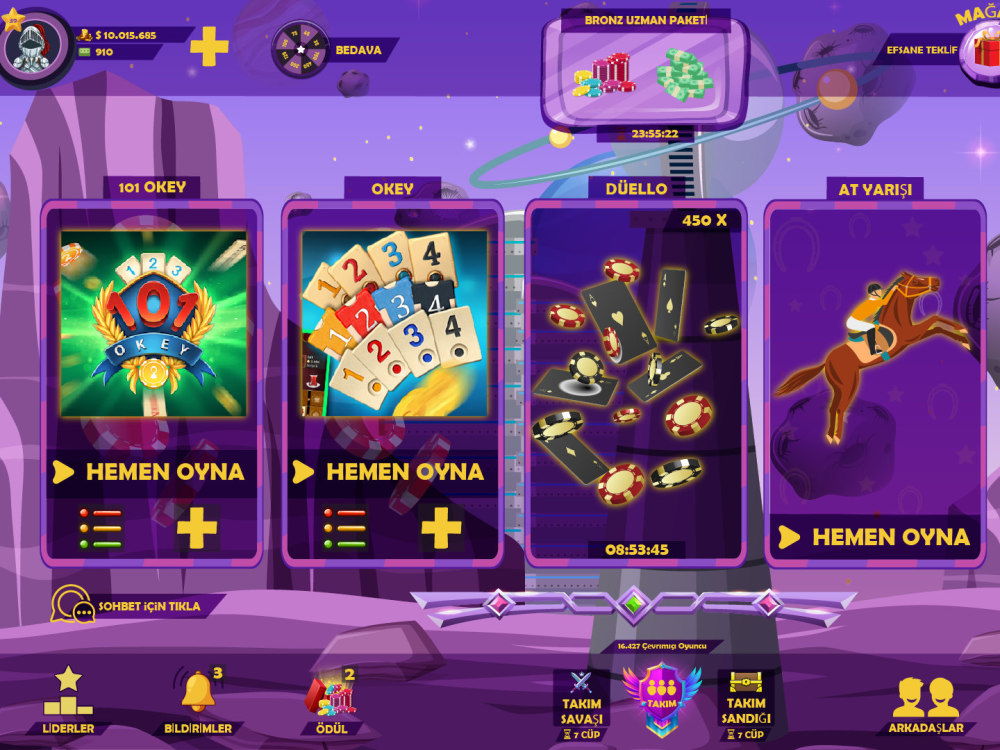 You a Unique Game UI Design | Upwork