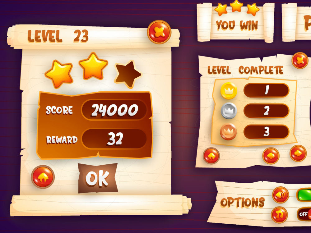 You a Unique Game UI Design | Upwork