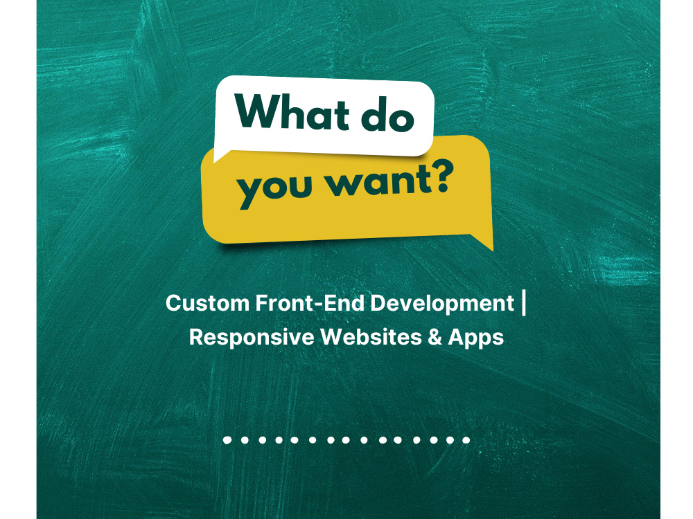 Responsive Front-End Development | Modern Websites & Apps | Upwork