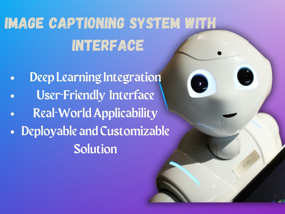 Image Captioning System with Interface | Upwork