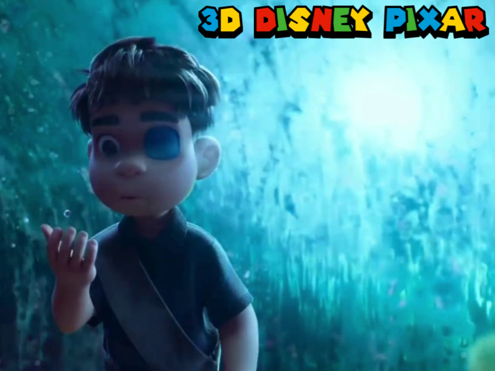Animated Ai disney pixar, cartoon character 3d animation in disney ...
