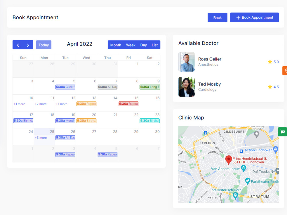 Secure Healthcare Appointment Booking System | Upwork