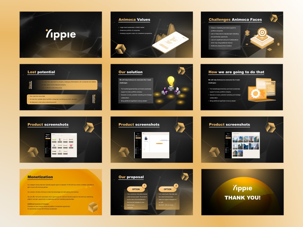 A Professional Powerpoint/Google Slides Presentation | Investors Pitch deck | Upwork