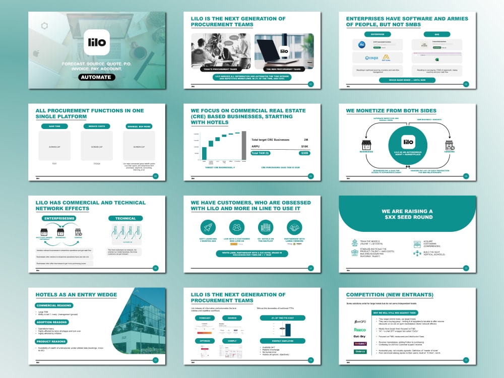 A Professional Powerpoint/Google Slides Presentation | Investors Pitch deck | Upwork