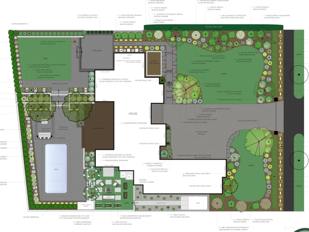 A 2D Color Landscape Design | Upwork