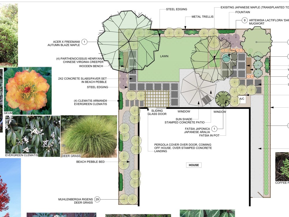 A 2D Color Landscape Design | Upwork