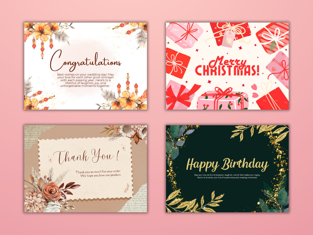 An amazing birthday invitation card design or greeting card | Upwork