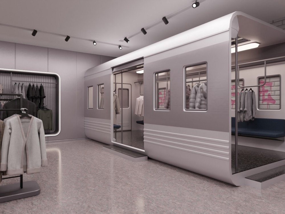 3D Retail Store Design,Office Architectural with Exterior/Interior ...