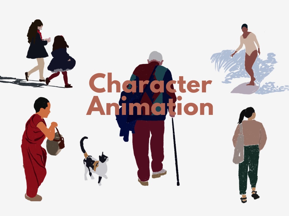 Creative Realistic 2D Character Animation using rotoscope technique ...