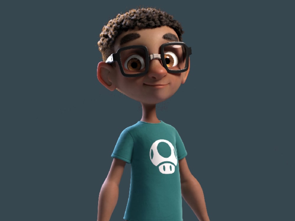 Create 3d character modeling 3d cartoon modeling 3d character design ...