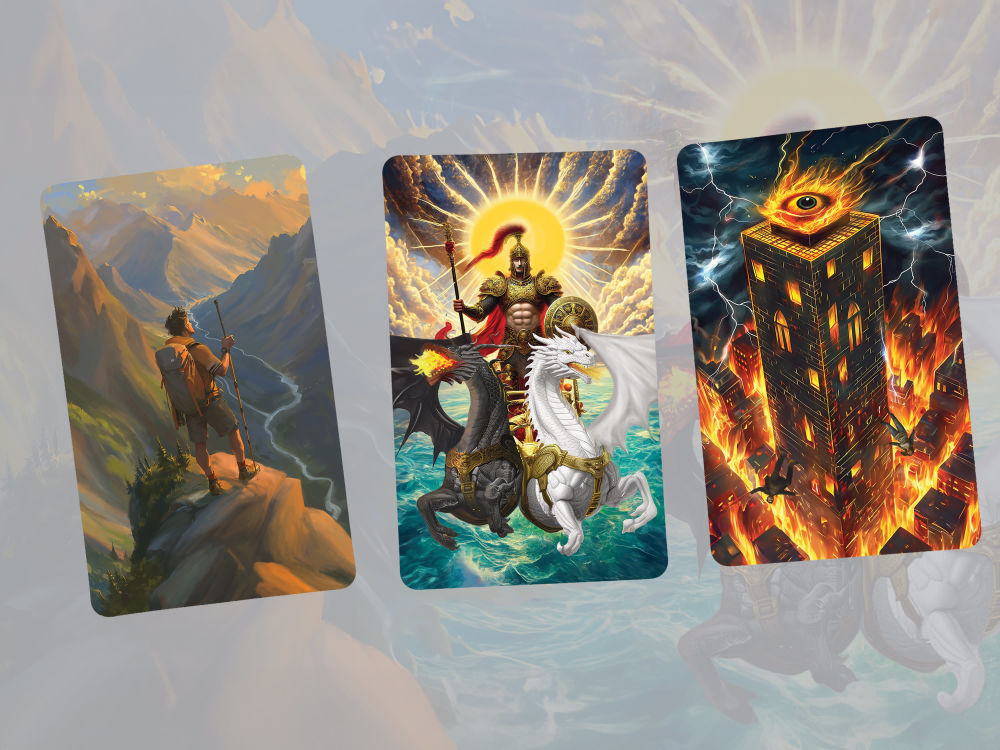 Custom tarot, oracle card illustrations in any style | Upwork