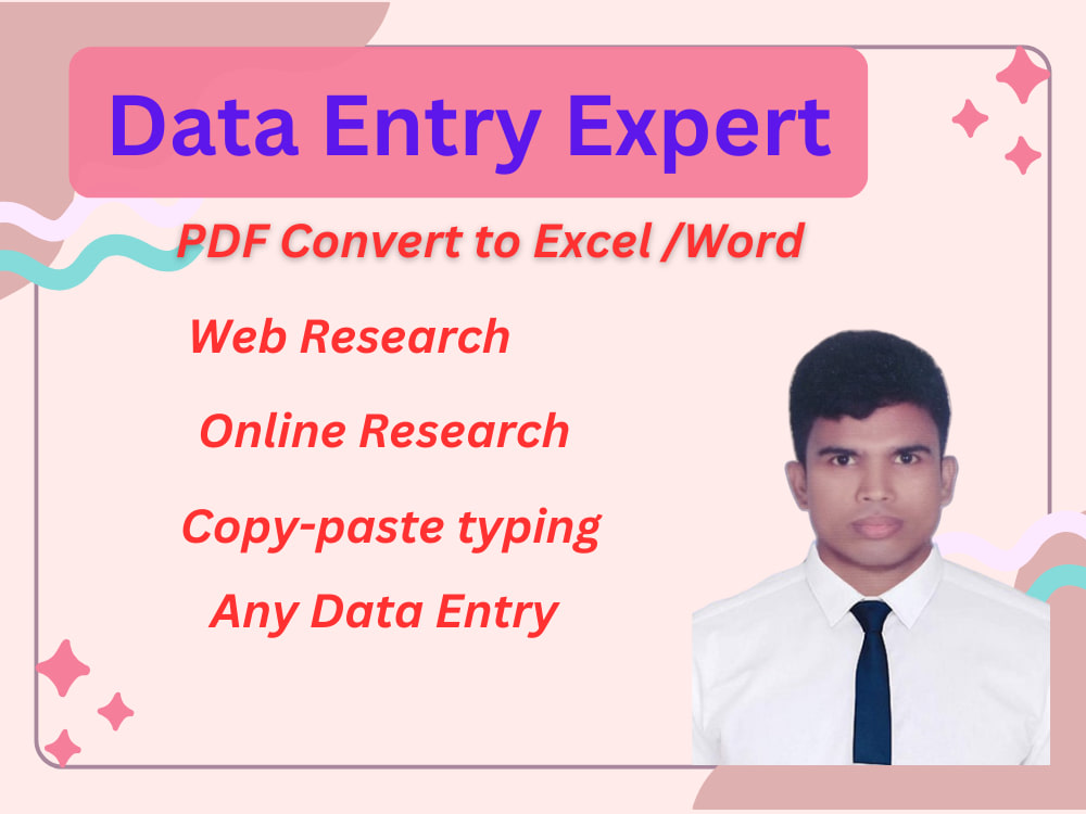 Data entry, typing, copy paste & virtual assistant, with 100% Accuracy | Upwork
