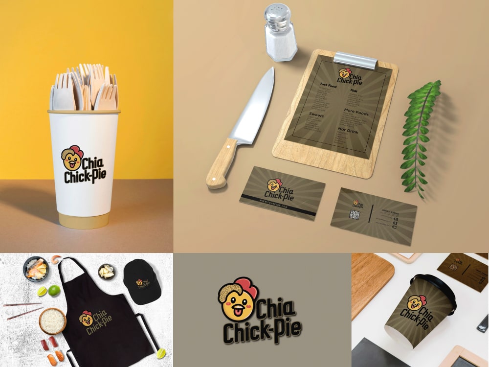 An restaurant branding design, restaurant logo, menu card, business ...