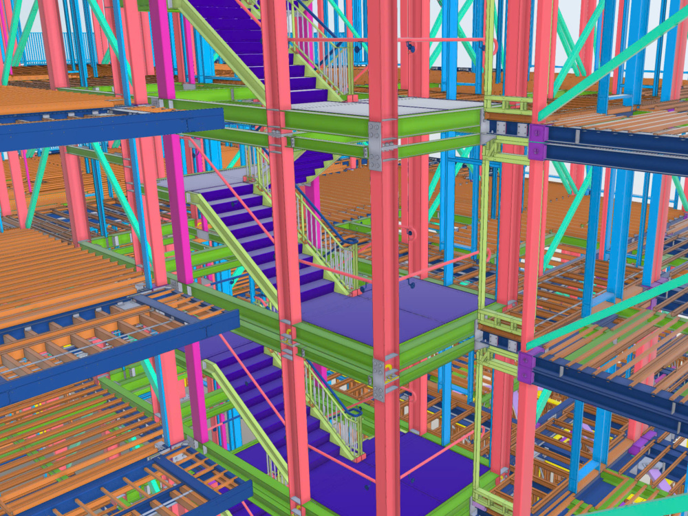 Modular building models and drawings for all project stages in LOD400 ...