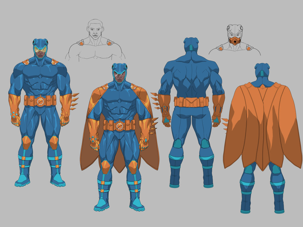 A level 1 character design with anime or animation style | Upwork