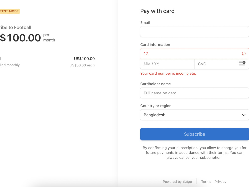 A spring boot app with stripe payment integration | Upwork A spring boot app with stripe payment integration | Upwork
