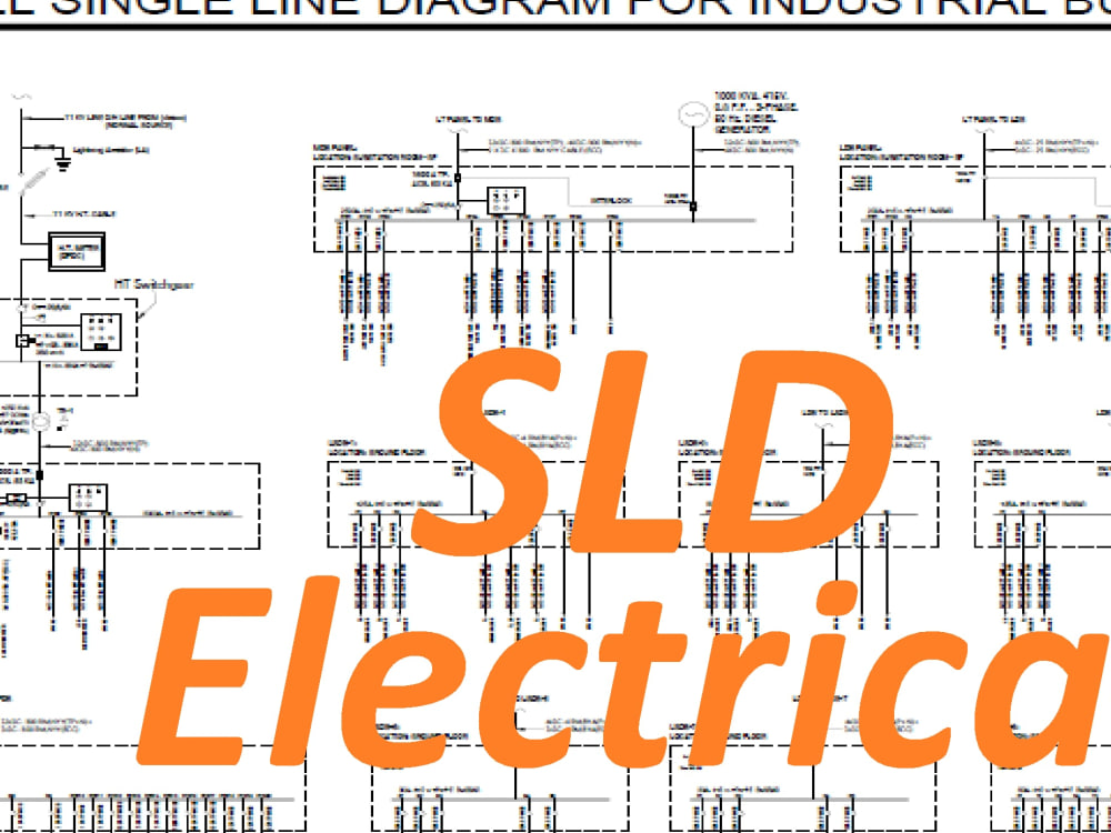 Electrical Design of Layout, Plans, SLD & Substation in AutoCAD | Upwork