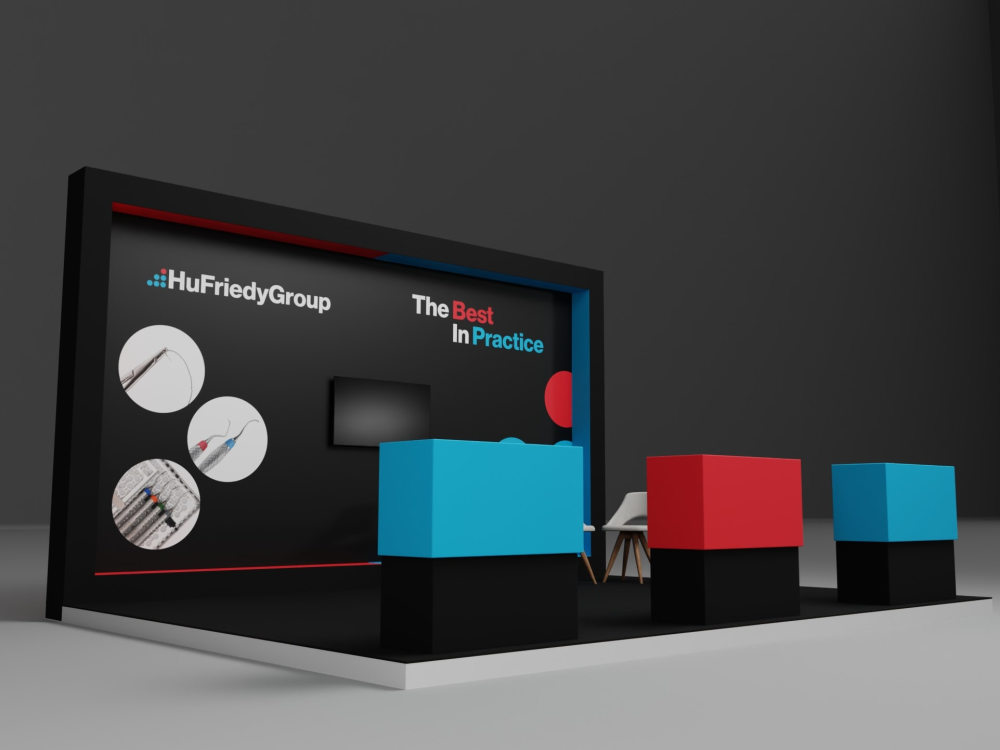 A 3D Booth Design, with Technical Drawings | Upwork