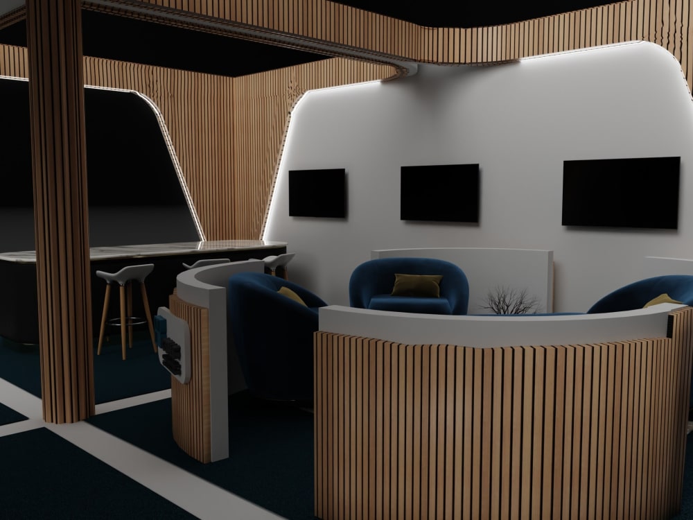 A 3D Booth Design, with Technical Drawings | Upwork