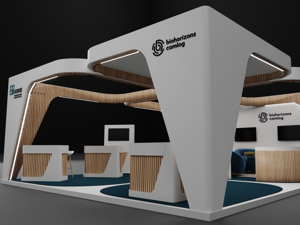 A 3D Booth Design, with Technical Drawings | Upwork