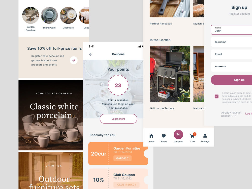 High quality Figma design for ecommerce, business website or app. | Upwork