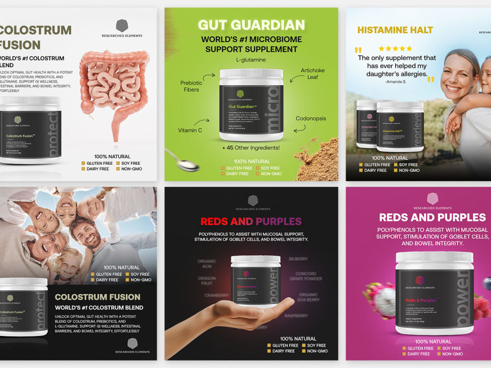 Customized advertising design for meta, advertising creative, Facebook ...